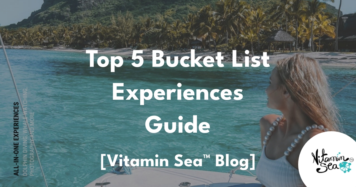 Top 5 Bucket List Experiences Guide - Vitamin Sea Mauritius